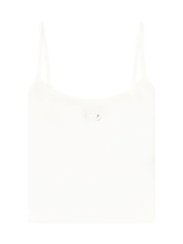 DIESEL® Logo Cotton Tank Top - Multicolor