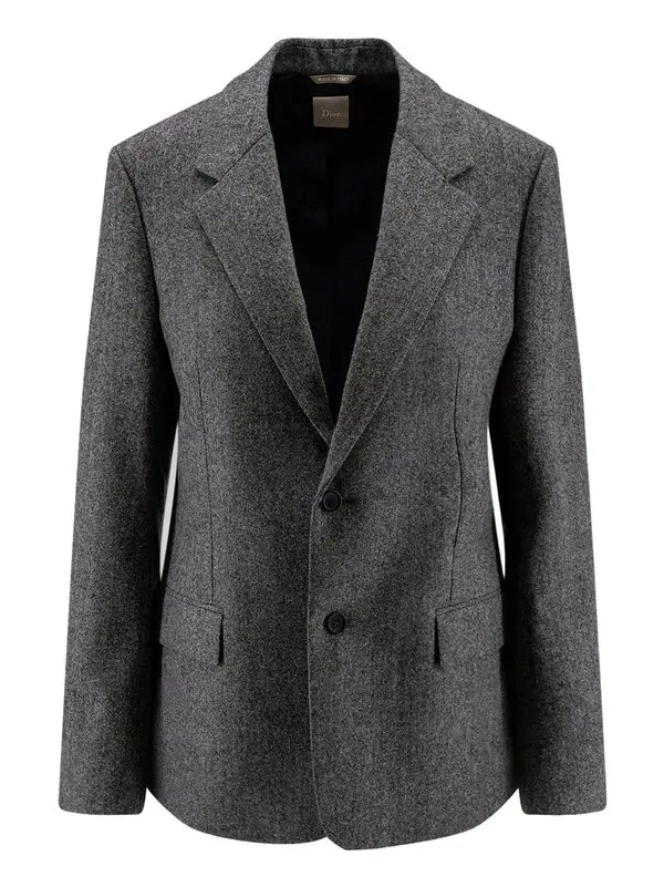Dior Virgin Wool Blazer - Multicolor
