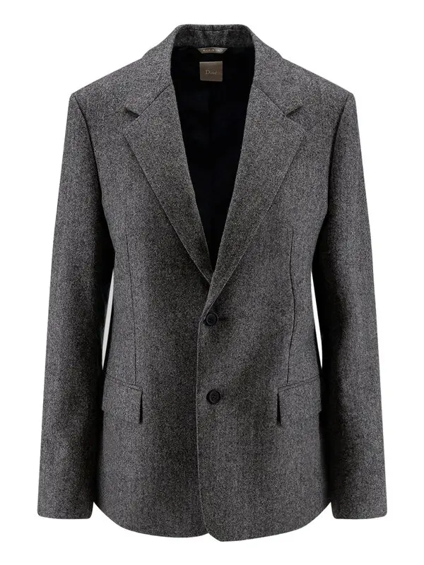 Dior Virgin Wool Blazer - Multicolor