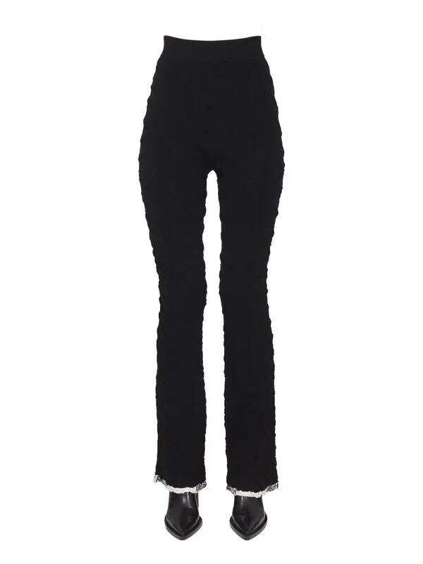 AMBUSH Logo Detailed Trousers - Black
