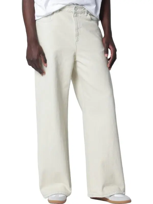 A.p.c. Wide-leg Bleached Jeans - Cream