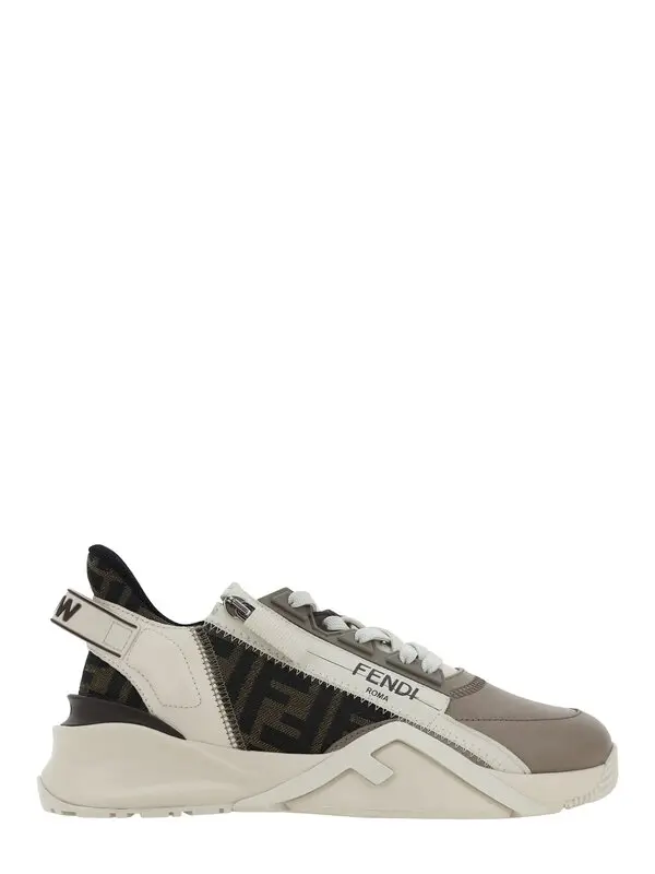 Fendi Flow Running Sneakers - Brown