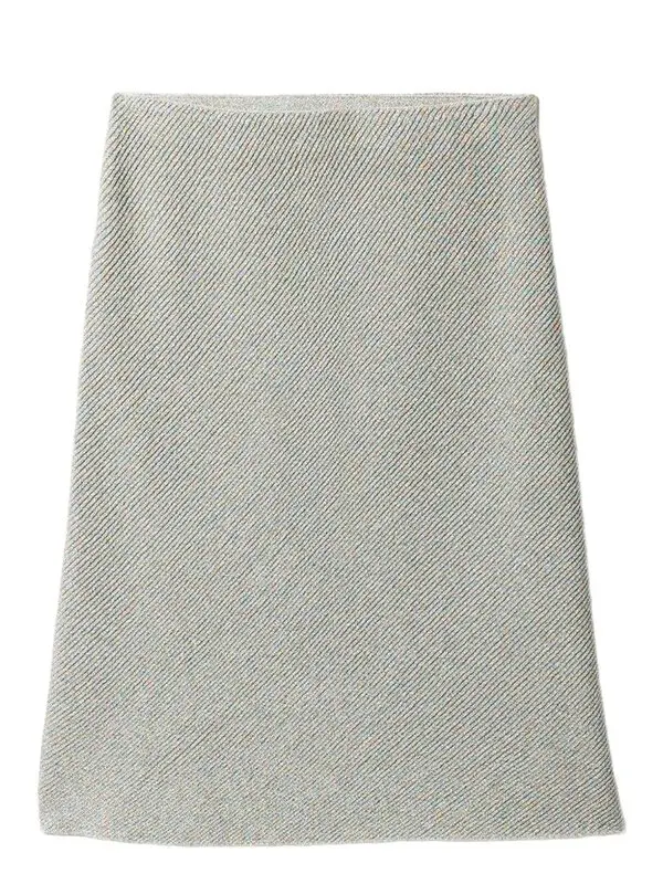 Miu Miu Lamé Skirt - Multicolor