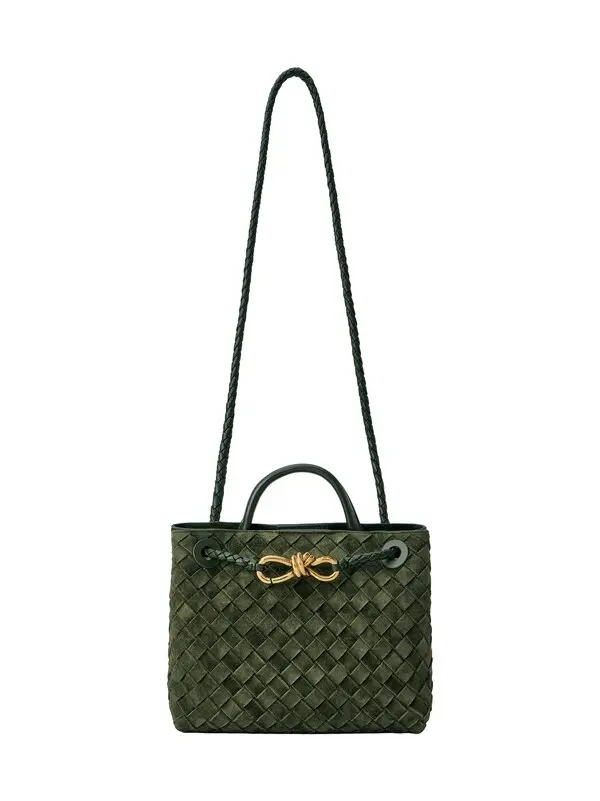 Bottega Veneta Small Andiamo Handbag - Green