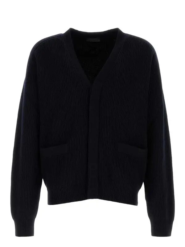 Prada Cashmere Cardigan - Blue