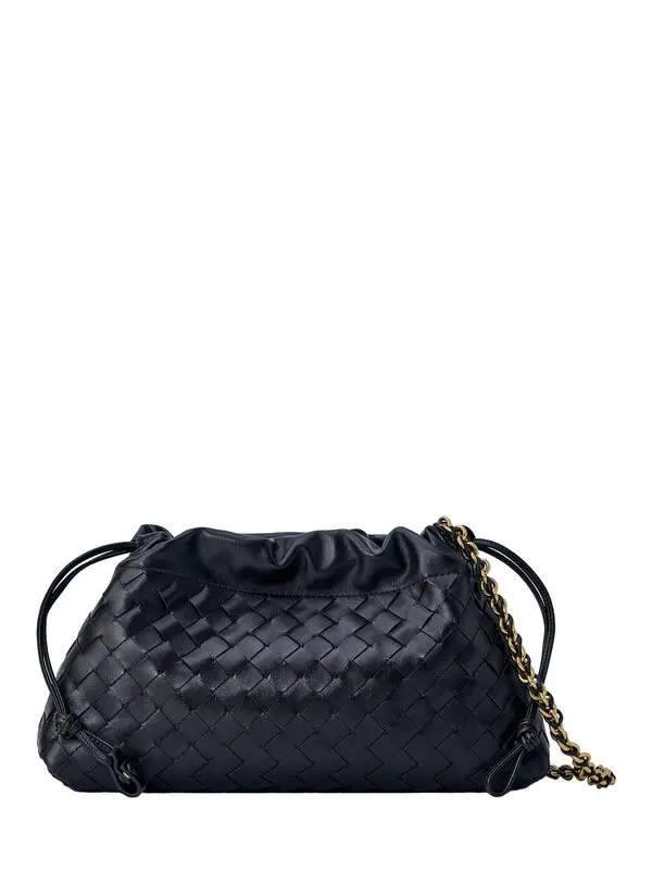 Bottega Veneta Woven Leather Handbag - Multicolor