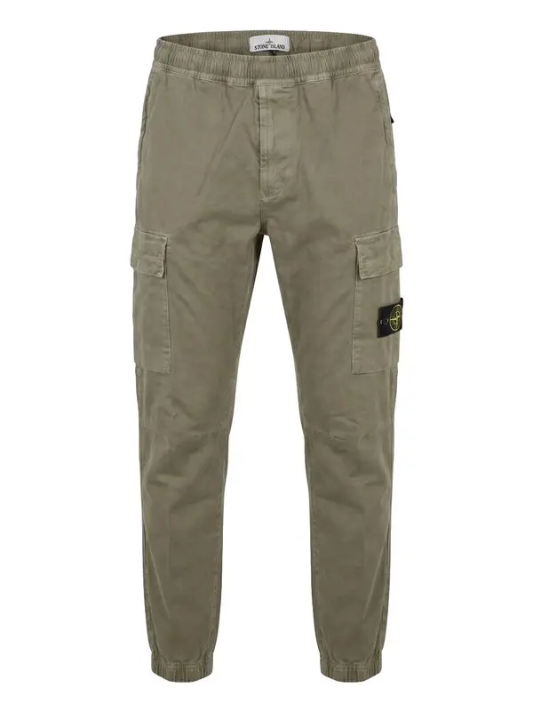 Stone Island Garment Dyed `old` Pants - Multicolor