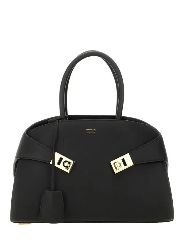 FERRAGAMO Borsa Tote Hug - Black