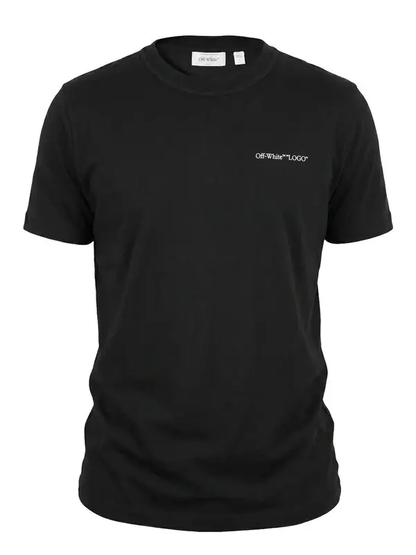 Off-White Logo Quote` Regular T-shirt - Multicolor