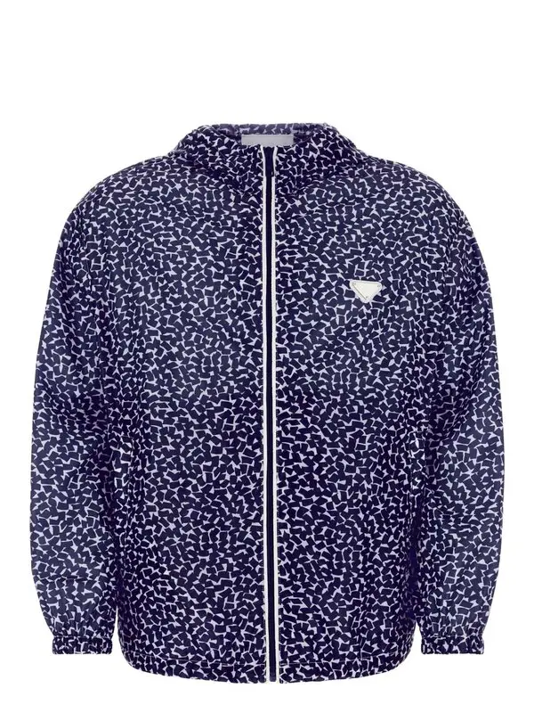 Prada Printed Re-nylon Windbreaker - Multicolor