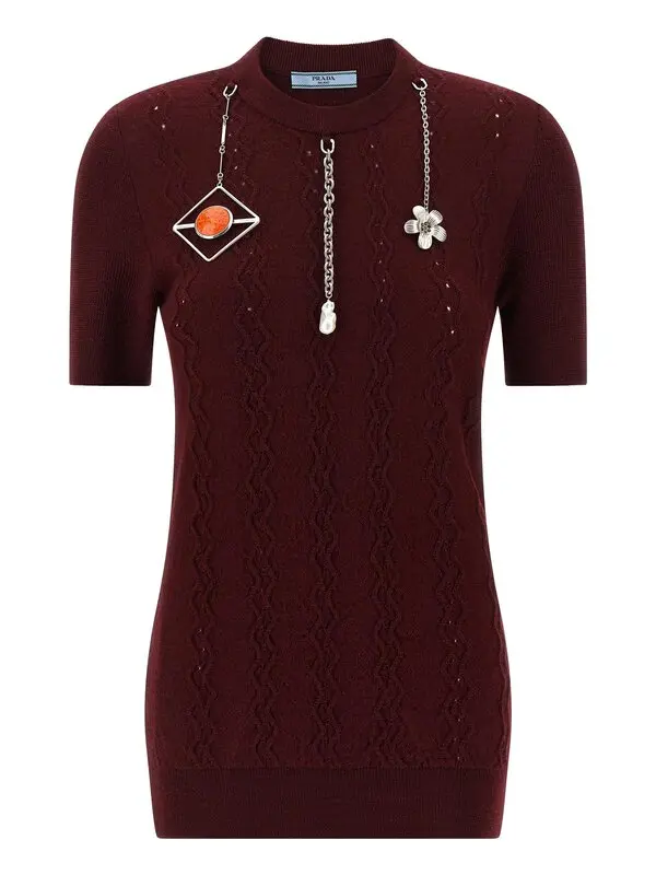 Prada Charms Sweater - Multicolor