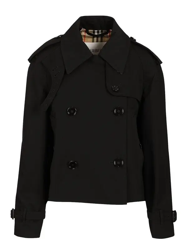 Burberry Mayfair Trench Jacket - Black