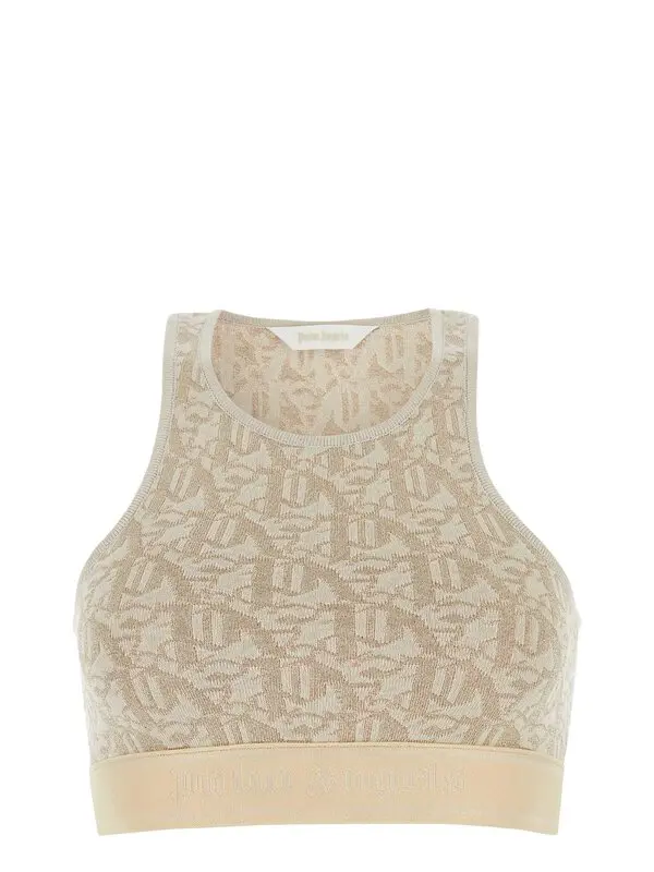 Palm Angels Embroidered Viscose Blend Top - Multicolor