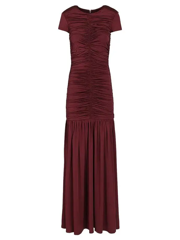 ROTATE BY BIRGER CHRISTENSEN Long Gathered Dress - Multicolor
