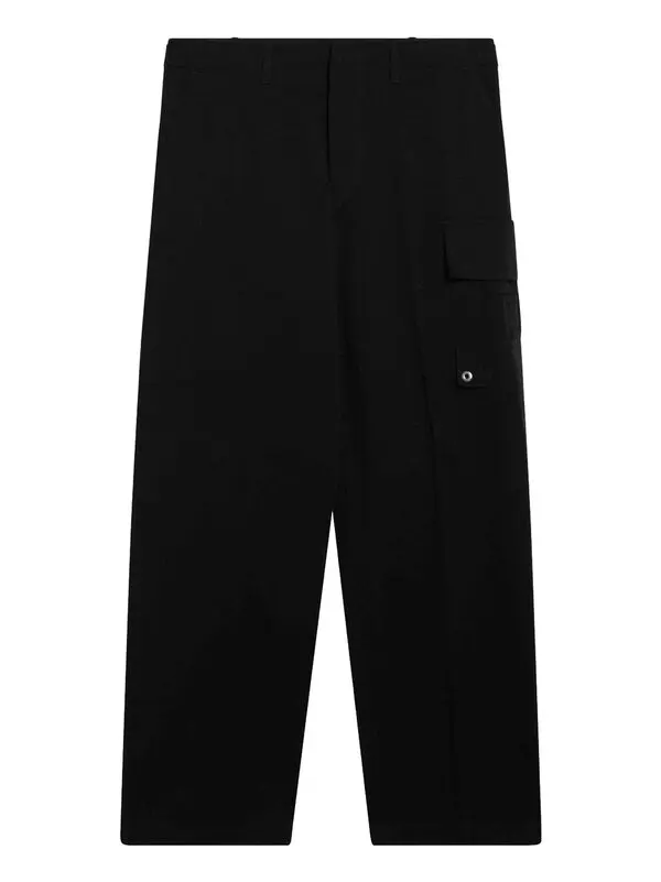 Fendi Gabardine Trousers - Black