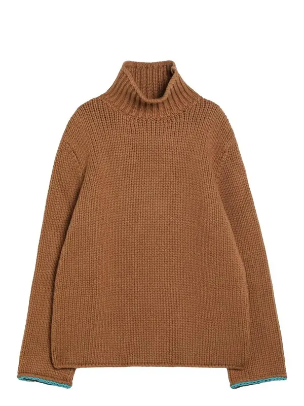 Loewe Wool Turtleneck Sweater - Brown