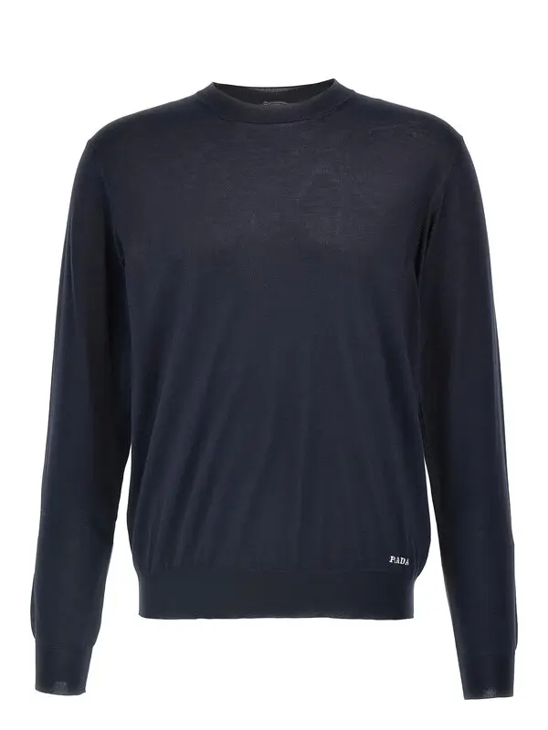 Prada Silk Sweater - Blue