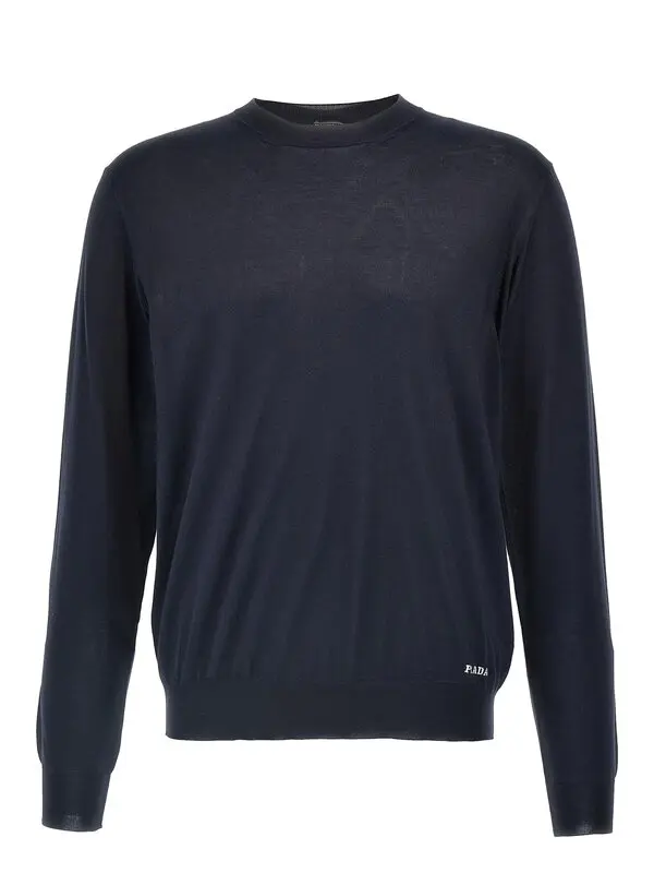 Prada Silk Sweater - Blue
