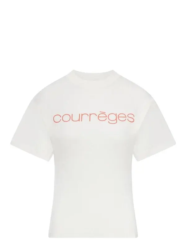 COURREGES Cotton Printed T-shirt - Multicolor