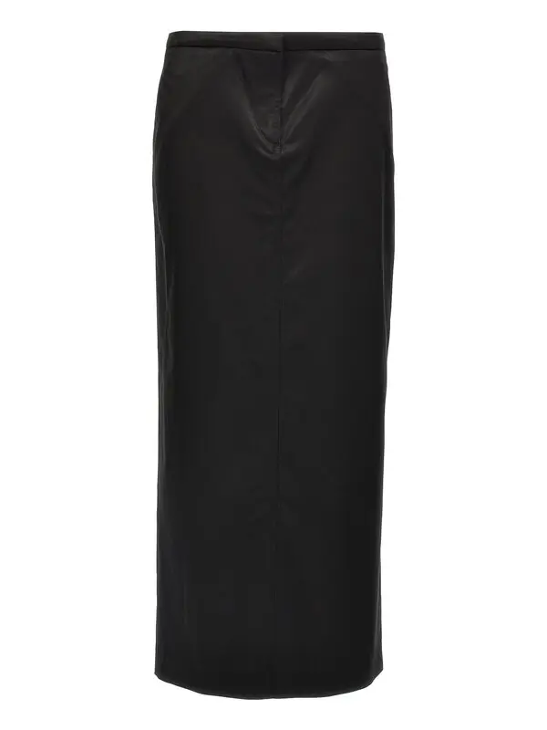 TOTEME Straight Skirt - Black