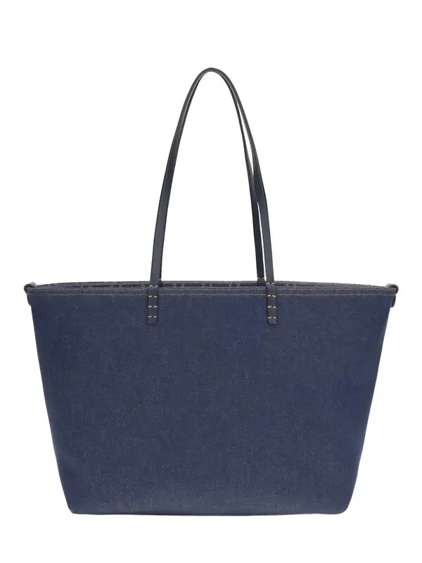 Fendi Reversible Denim Tote Bag - Blue