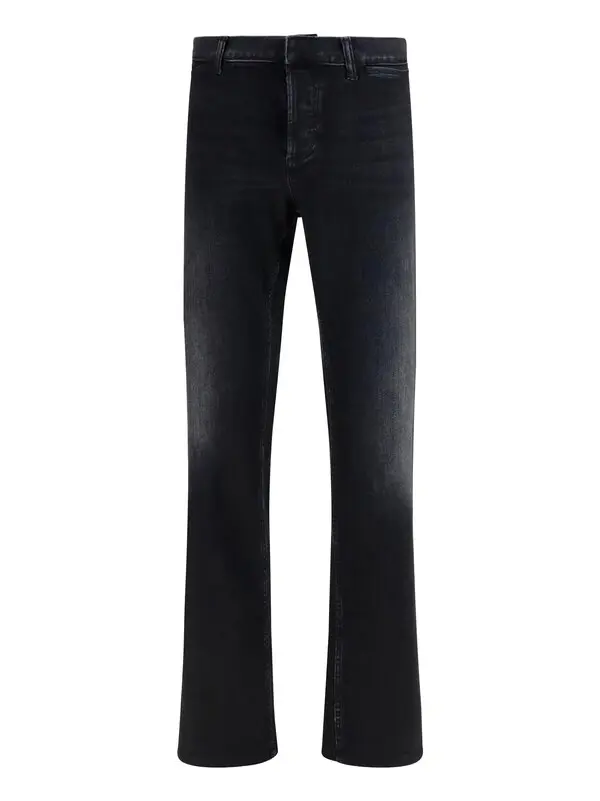 Gucci Stretch Cotton Jeans - Black