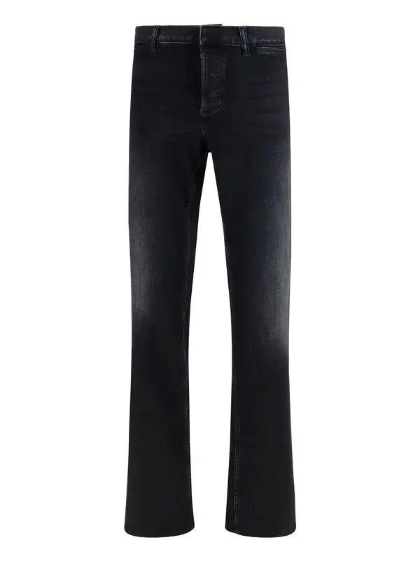 Gucci Stretch Cotton Jeans - Black