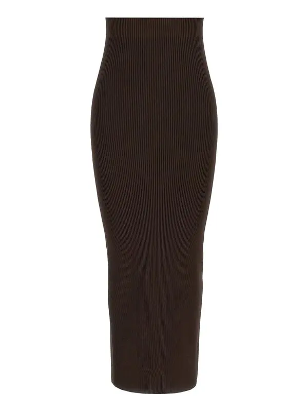Max Mara Aprile1234' Skirt - Brown