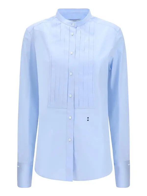 Fendi Cotton Poplin Shirt - Blue