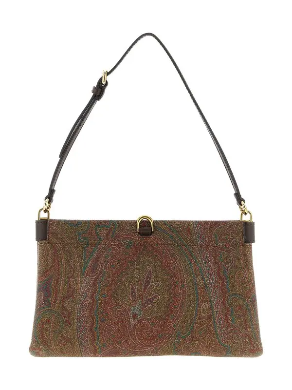 Etro Talk Mini Clutch - Brown