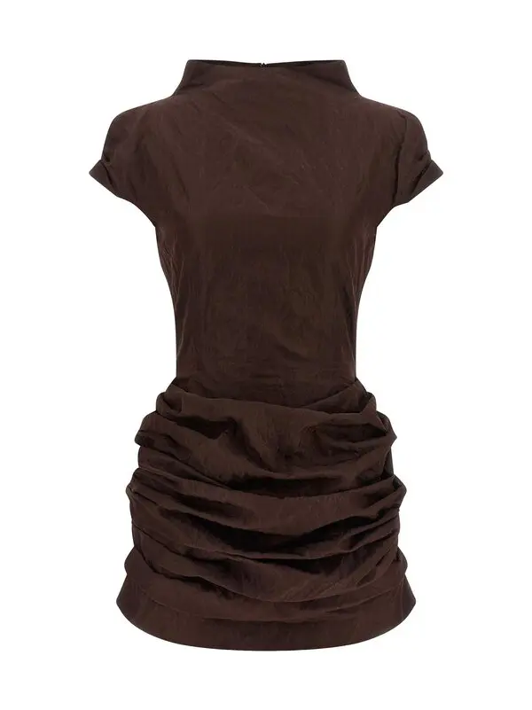 Magda Butrym 48' Dress - Brown