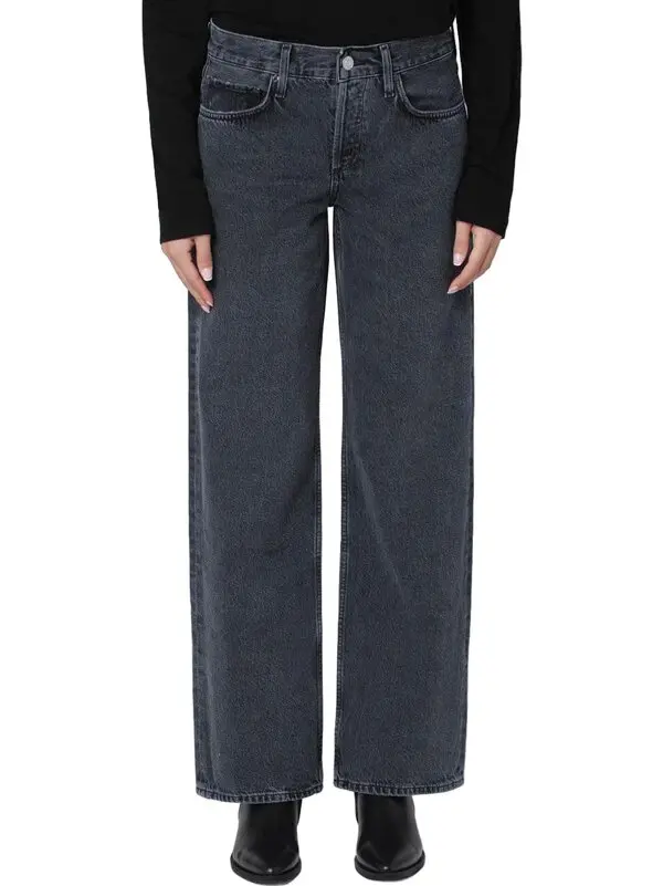 AGOLDE Faded-effect Jeans - Black