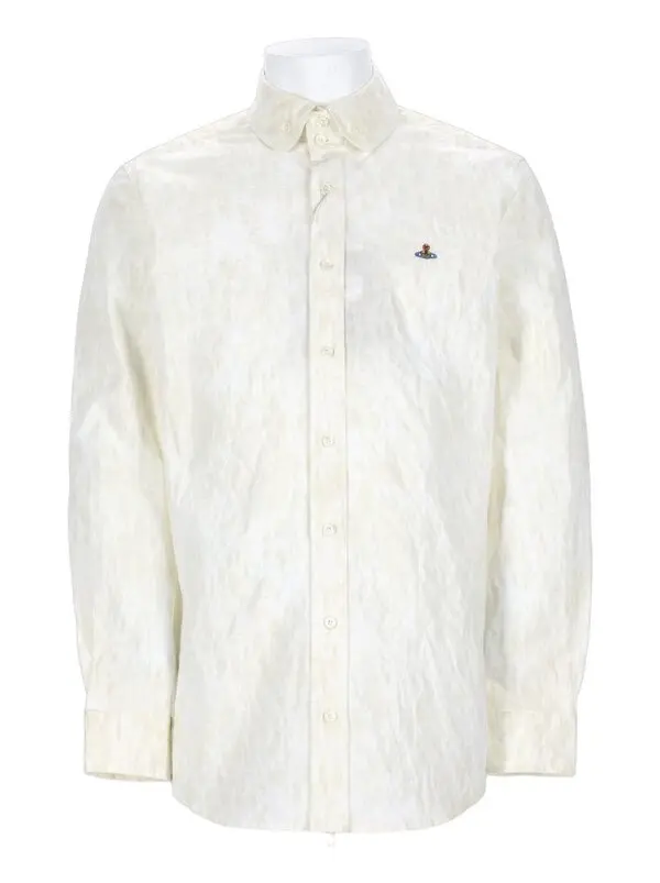 VIVIENNE WESTWOOD Camicia Krall A Due Bottoni - Cream