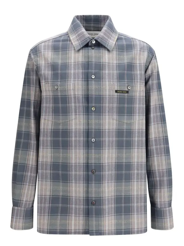 GOLDEN GOOSE Journey Checked Shirt - Multicolor