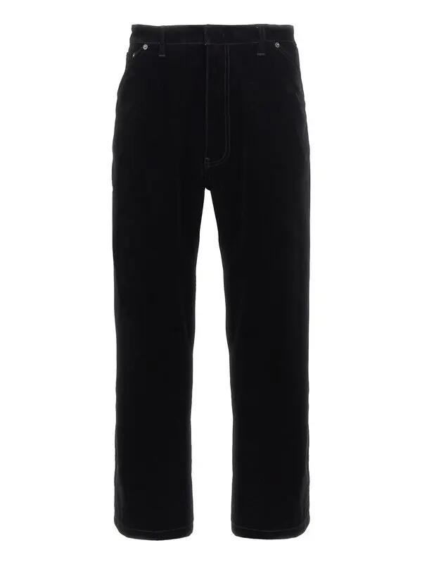Prada Velvet Pants - Black