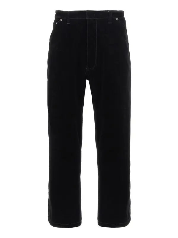 Prada Velvet Pants - Black