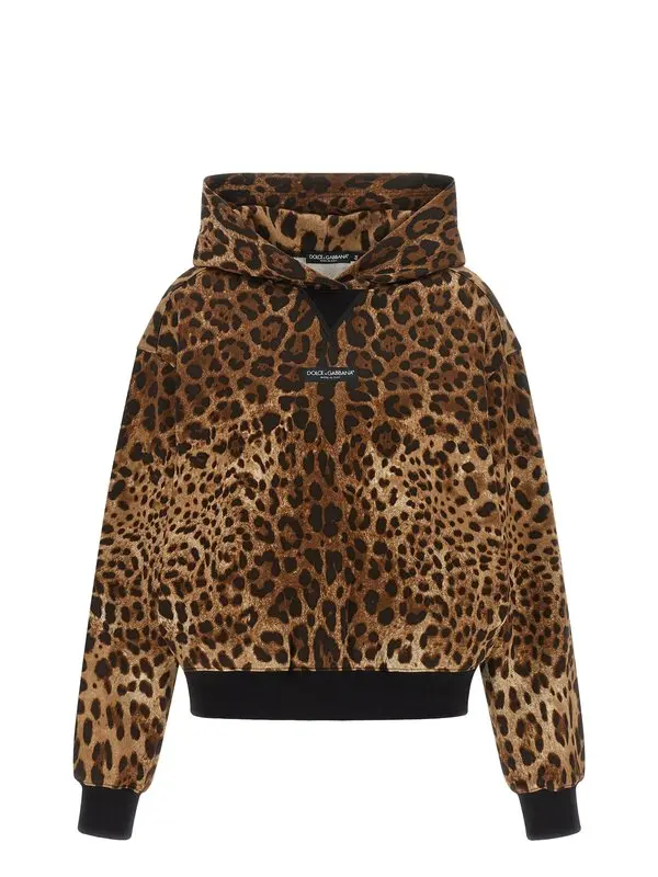 Dolce & Gabbana Leo' Hoodie - Brown