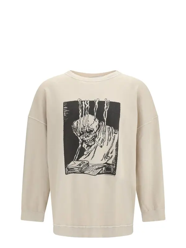 Our Legacy Angry Fan Mail Oversized Graphic Sweatshirt - Multicolor