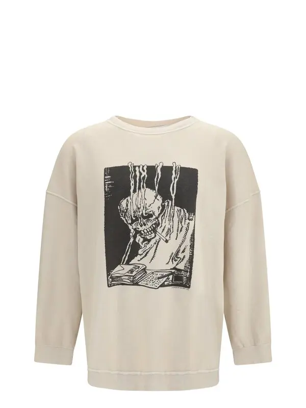 Our Legacy Angry Fan Mail Oversized Graphic Sweatshirt - Multicolor