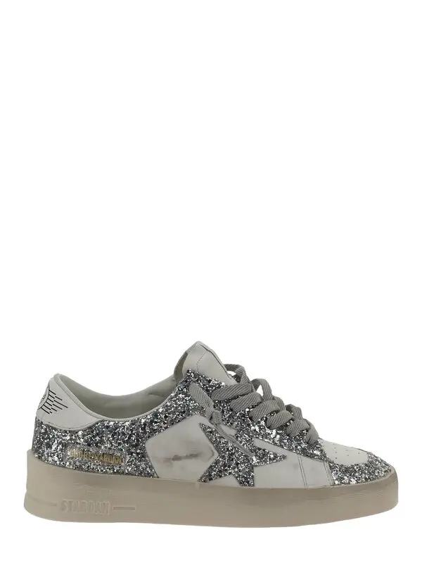 GOLDEN GOOSE Leather Sneakers - Gray