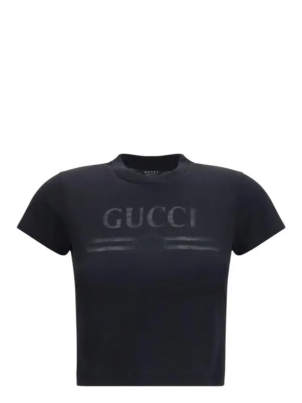 Gucci Cotton Jersey T-shirt - Black