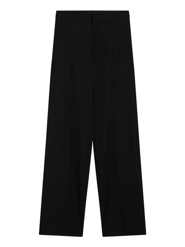 Balenciaga Wool Trousers - Black