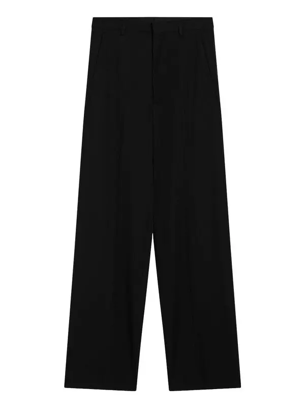 Balenciaga Wool Trousers - Black