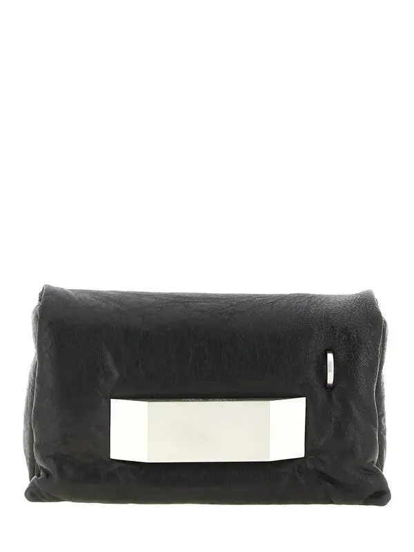 Rick Owens Pillow Griffin' Clutch - Black