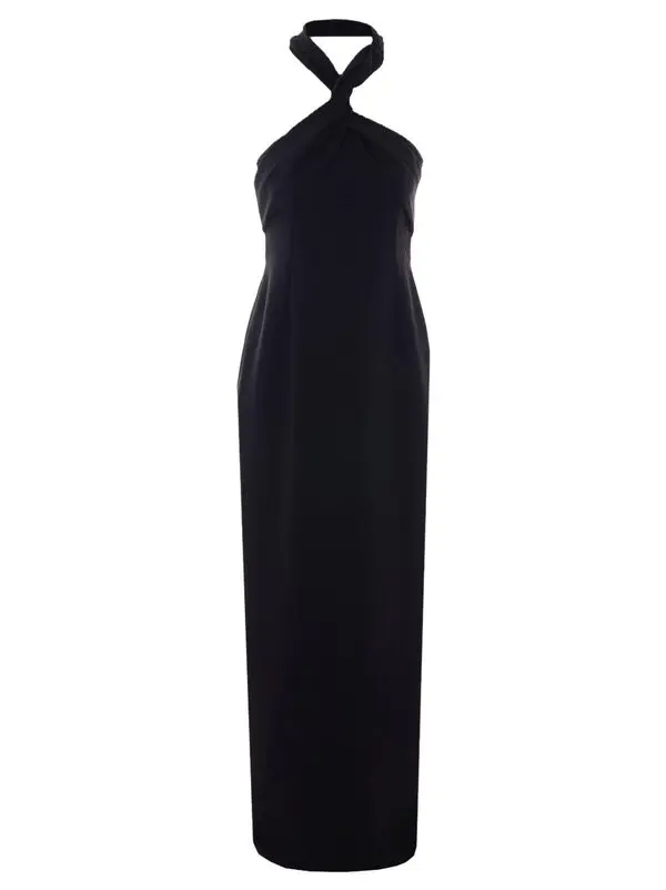 Solace London Rona Maxi Dress - Black