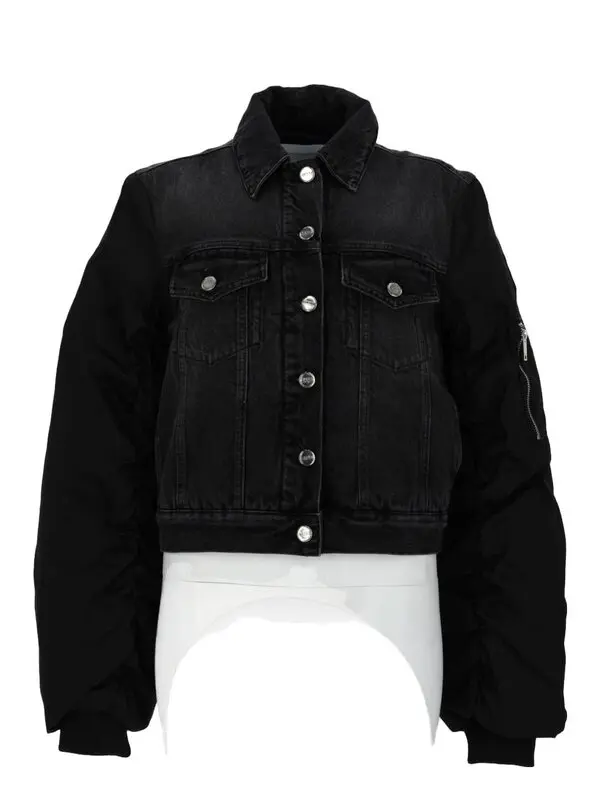 GANNI Denim Jacket - Black