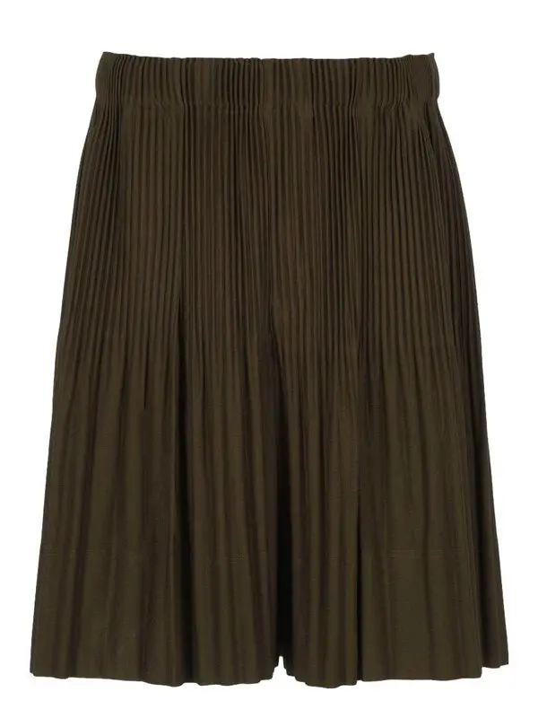 Issey Miyake Pleated Shorts - Multicolor