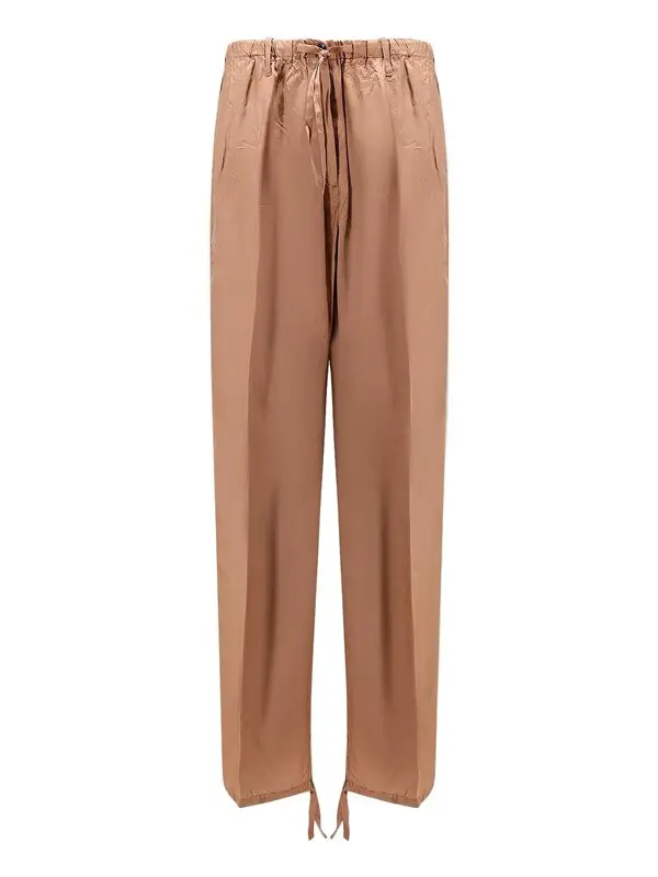 Dries Van Noten Viscose Trousers - Multicolor