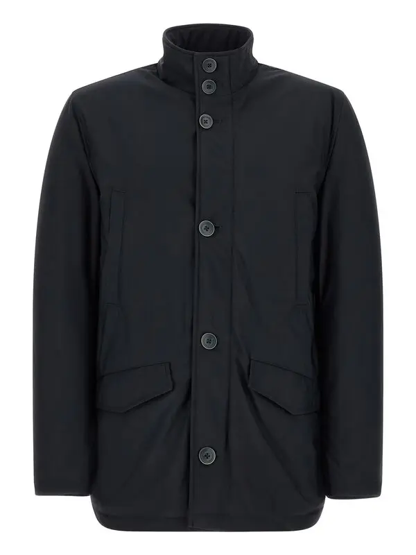 Herno High Neck Jacket - Blue