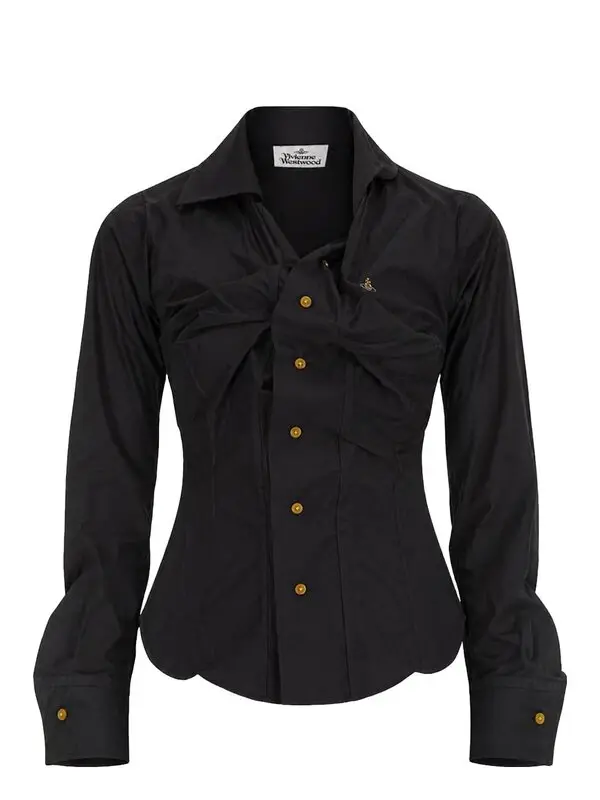 VIVIENNE WESTWOOD Camicia Drunken - Black